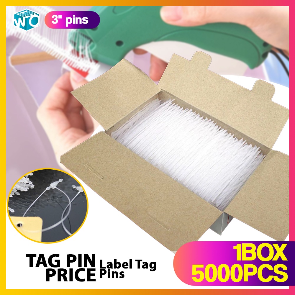 Tag Pins Price Label Tag 3" pins 5000pcs 1 BOX | Shopee Philippines