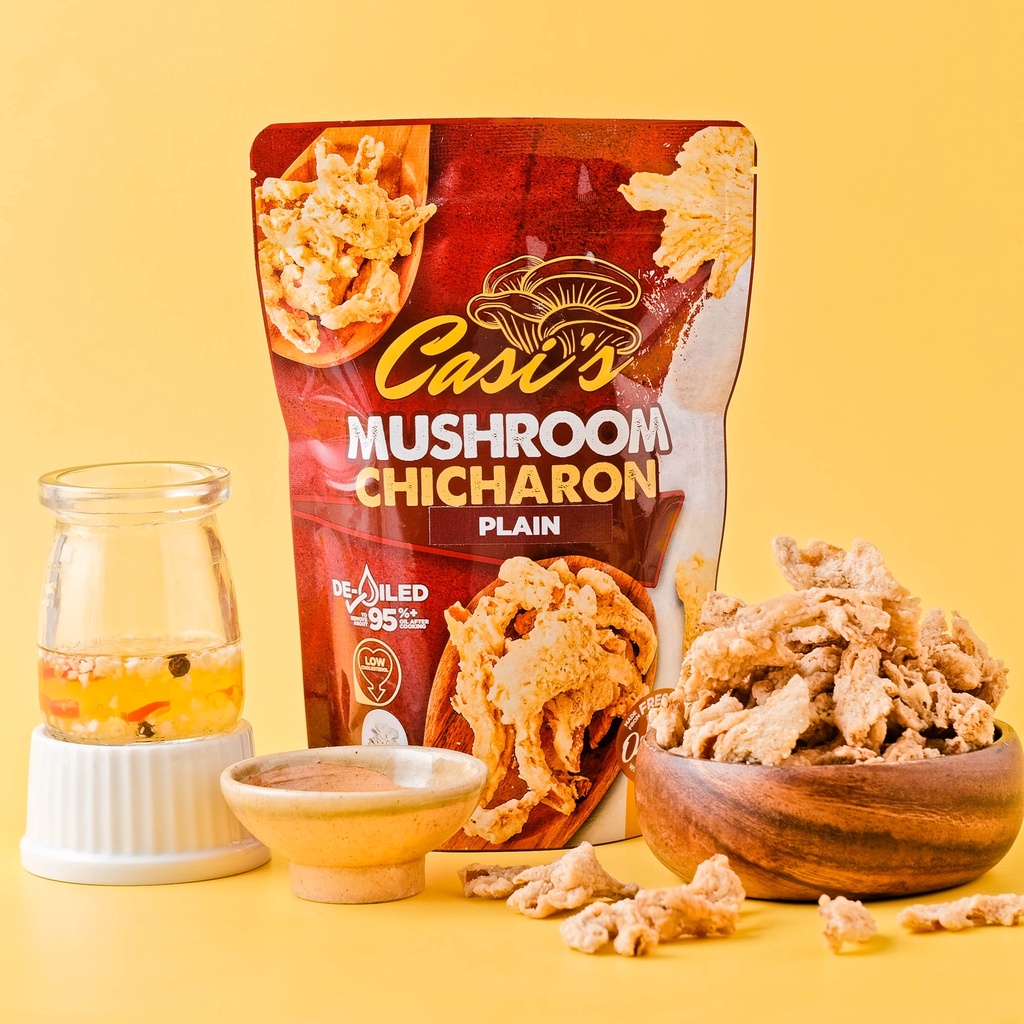 Casi's Mushroom Chicharon (Less Guilt & Delicious Snack) | Shopee ...