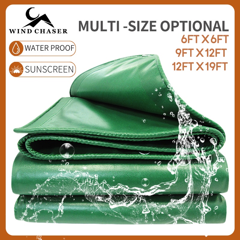 free rope trapal waterproof makapal heavy duty lona tolda trapal rain ...