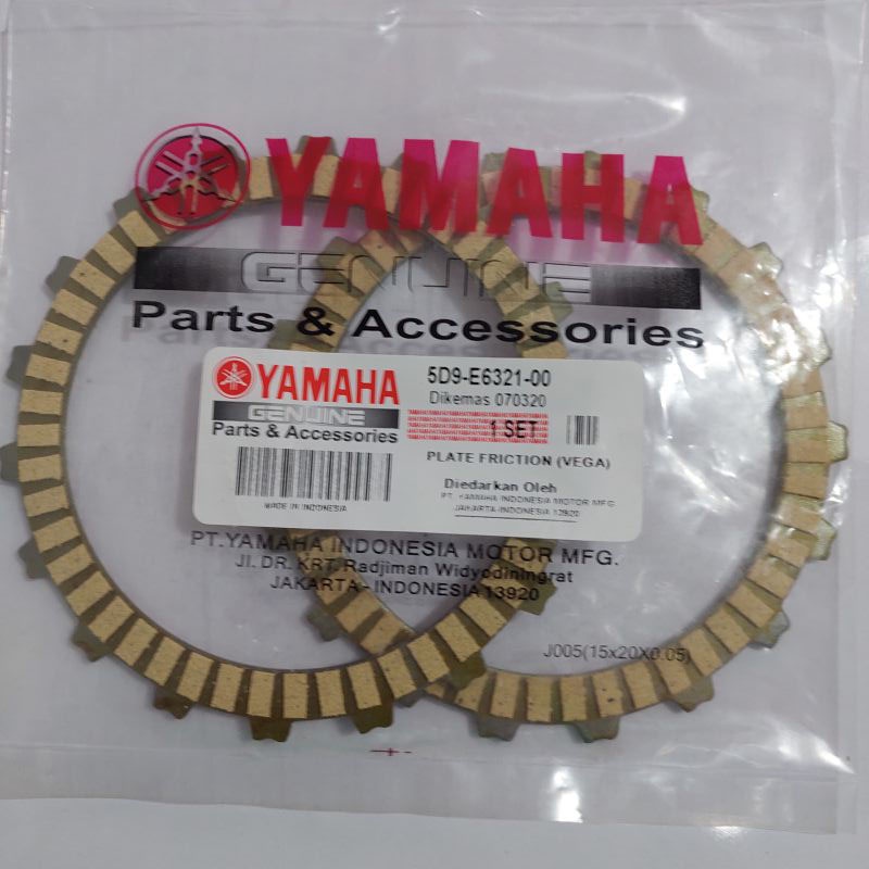 Vega ZR / Vega Force Classic Carb (1DV1) 18T/Thick CLUTCH LINING SET ...