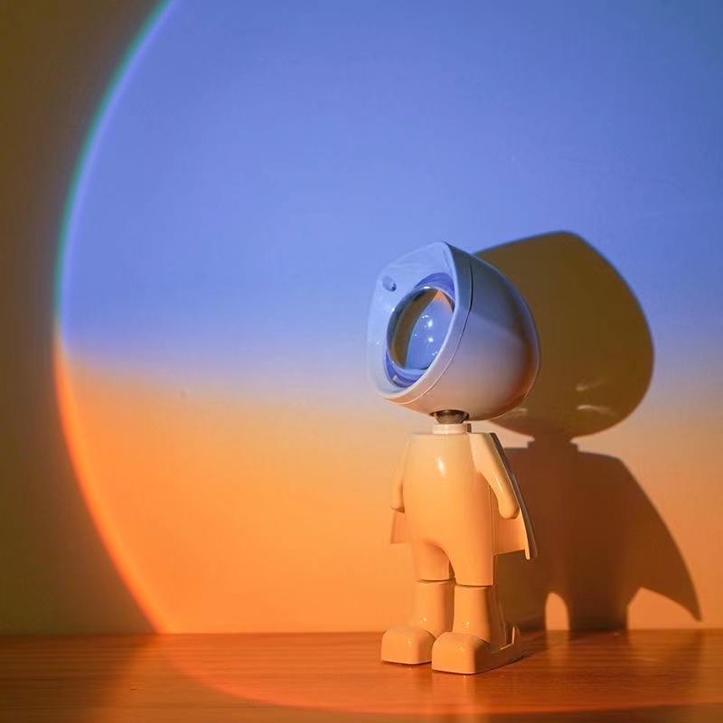 Italian Sunset Light Rainbow Lamp USB sun never sets projection ...