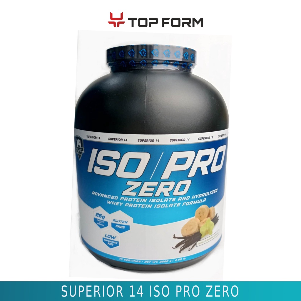 Superior 14 ISO Pro Zero Protein Powder 4.85lbs | Shopee Philippines