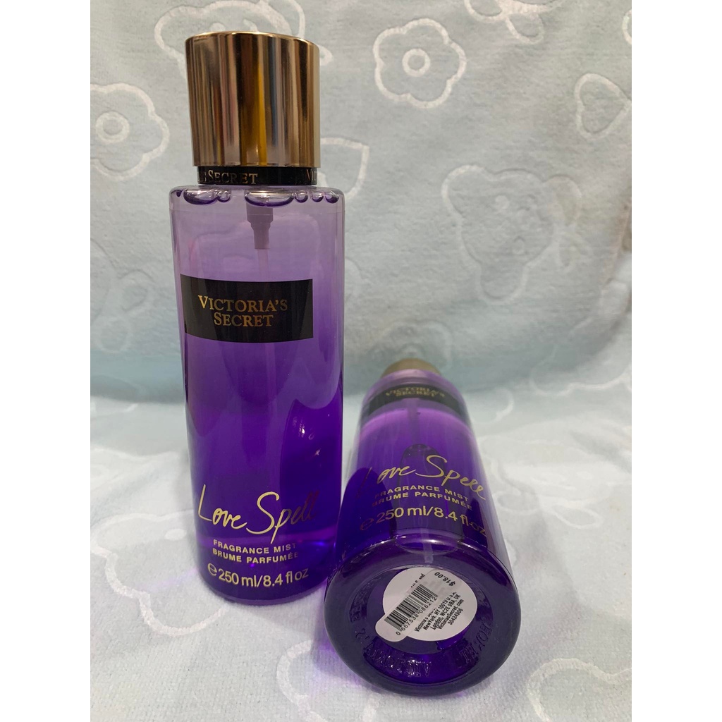Cod Love spell Classic Victoria's secret Fragrance mist w/ us barcode ...