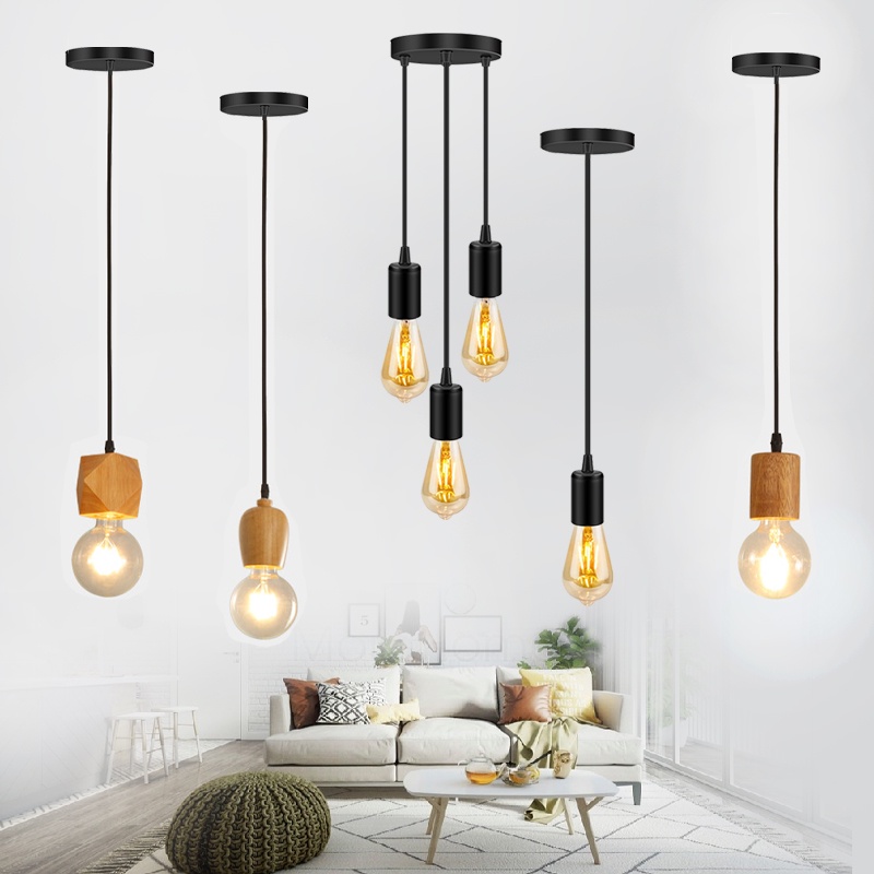 【COD】 Bar Counter Drop Light Bulb Pendant Chandelier Ceiling Lights ...
