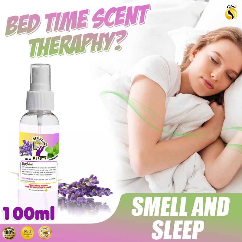 Sleeping Beauty Sleeping Inducer Spray 100ml Lavender & Peppermint(Pampahimbing ng tulog ...