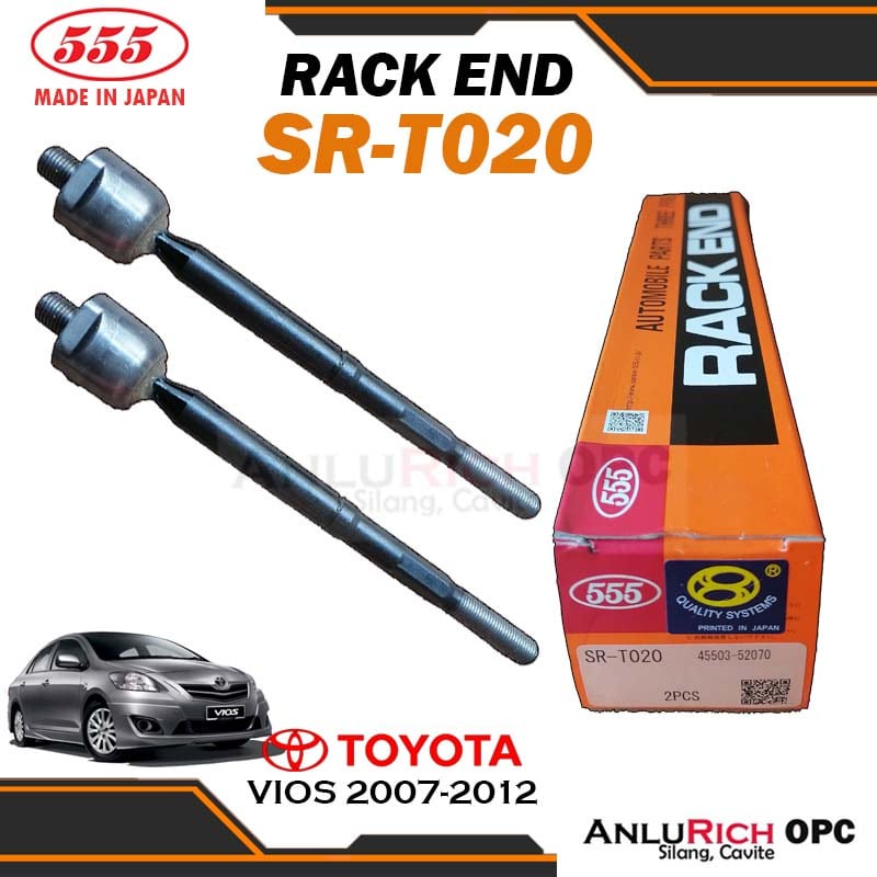 555 RACK END (2PCS/SET) for TOYOTA VIOS 2007-2012 PN SR-T020 | Shopee ...