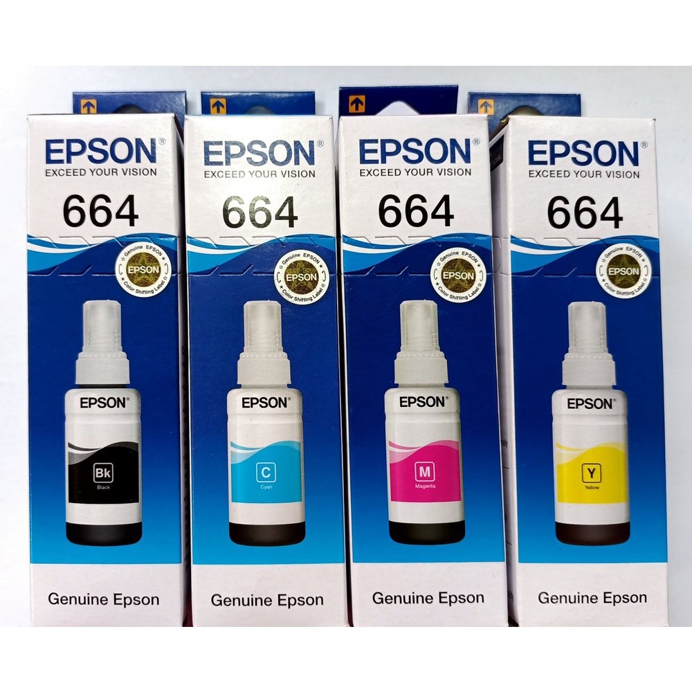 Epson Refill Ink 003 100% Original Tunay L1110 L3100 L3101 L3110 L3150 ...