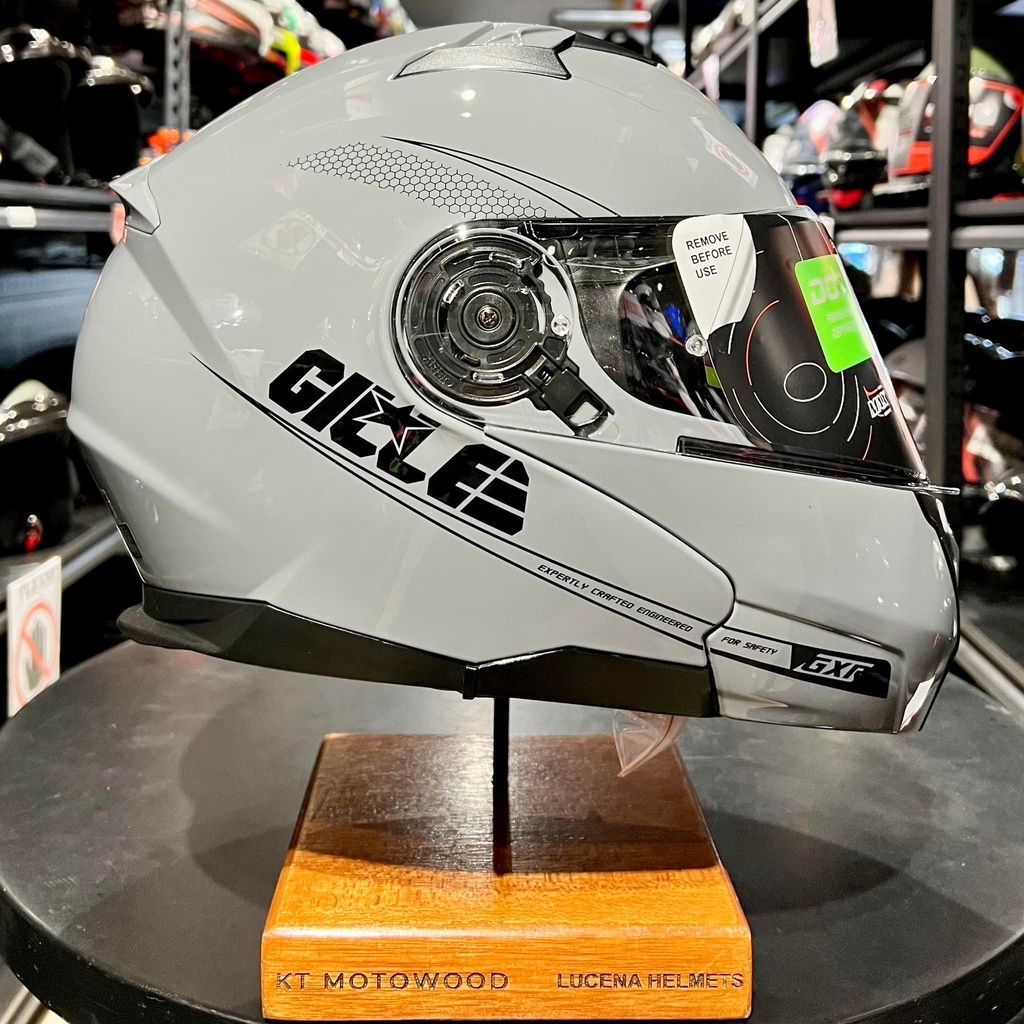 Gille Helmet GXR Solid Modular Dual Visor | Shopee Philippines
