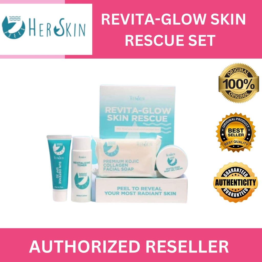 Original HerSkin RevitaGlow Skin Rescue Kit | Shopee Philippines