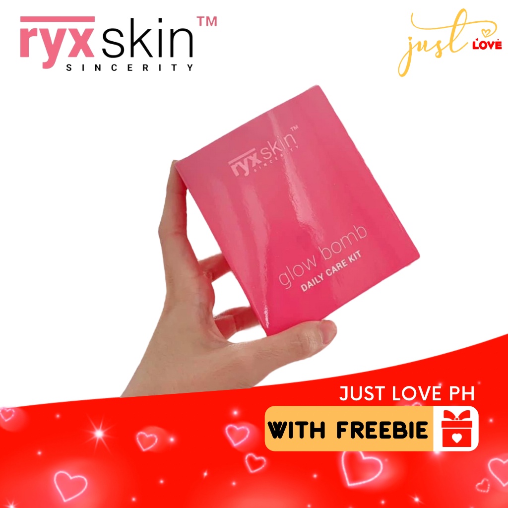 RyxSkin Glow Bomb Daily Care Kit (Ryx Clear Bomb Advanced Exfoliating ...