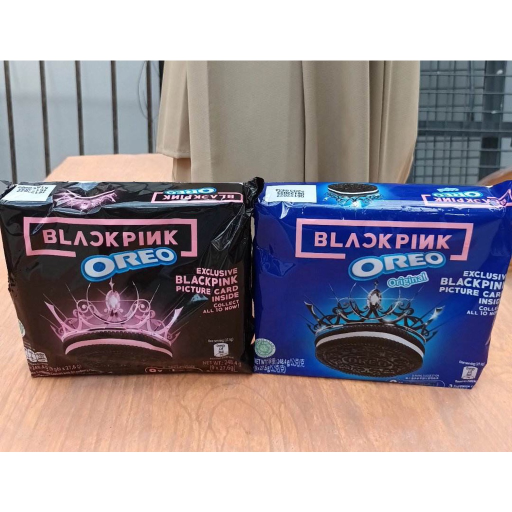 Blackpink Oreo Exclusive Black Pink Picture Card Inside Original ...