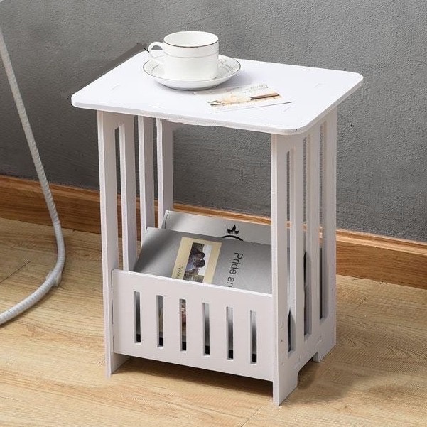 VILLA Simple Side Table Bedside Table Simple Design Square Tble Small ...
