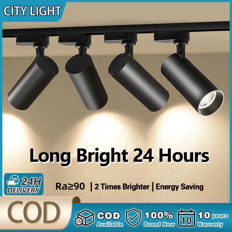 【5 Year Warranty】Track Light LED Spotlight Furniture Showroom COB Track ...