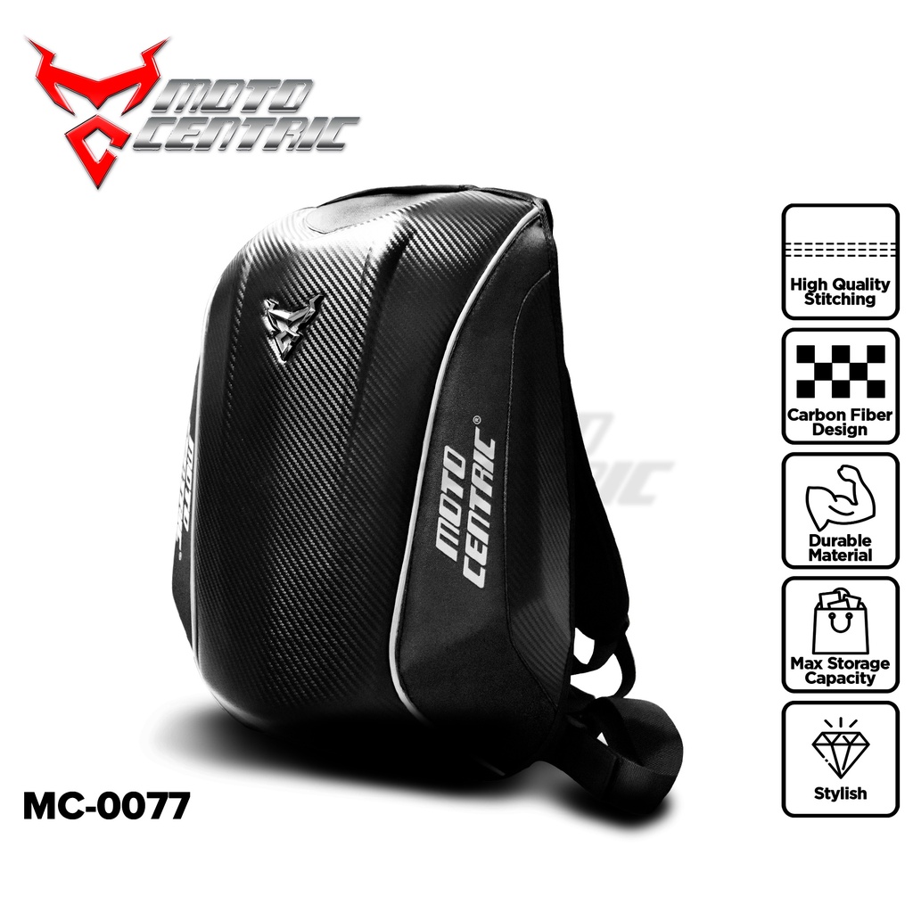 Motocentric Carbon Backpack Mc-0077 | Shopee Philippines
