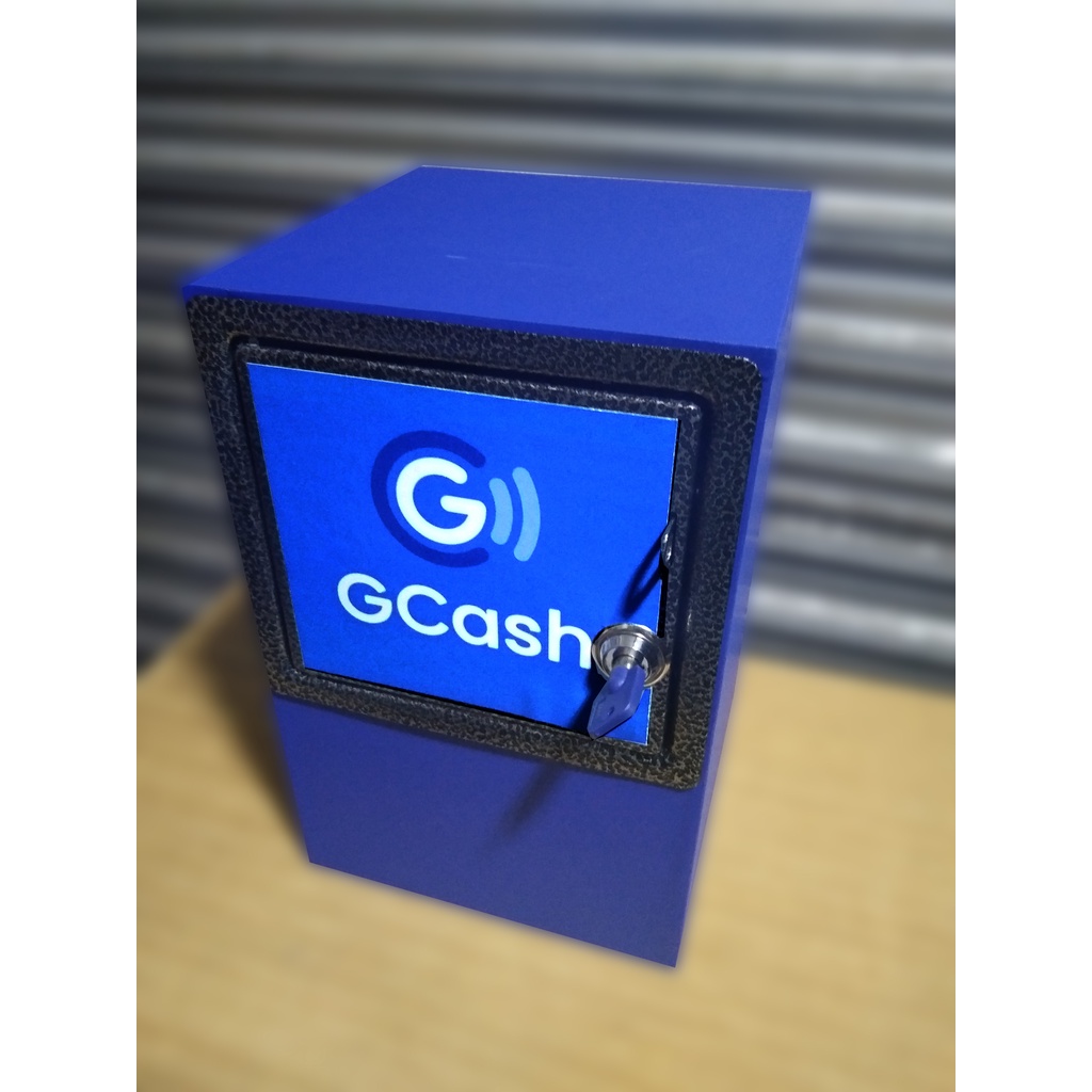 Mini Vault Alkansya (GCash) with 1 KEY or 2 KEYS (Extra Key) DIRECT ...