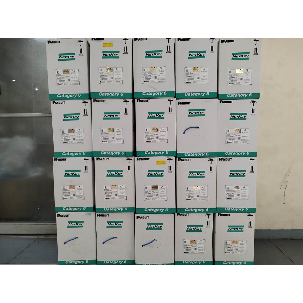 305M Panduit Cat6 UTP Cable Pure Copper Indoor NUC6C04BU-FE UTP Cat6 ...