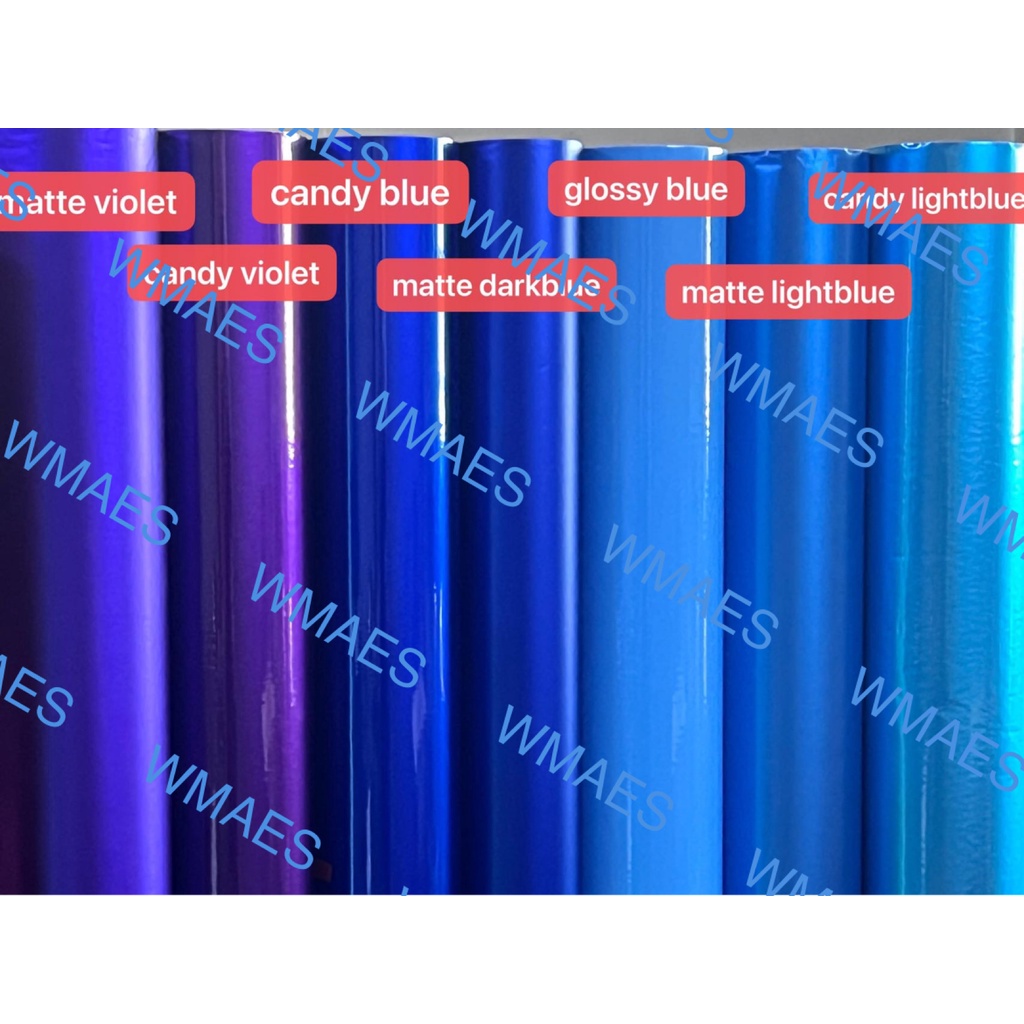 {BLUE VIOLET}50CM*150CM Carbon Fiber Sticker Waterproof Vinyl Car ...