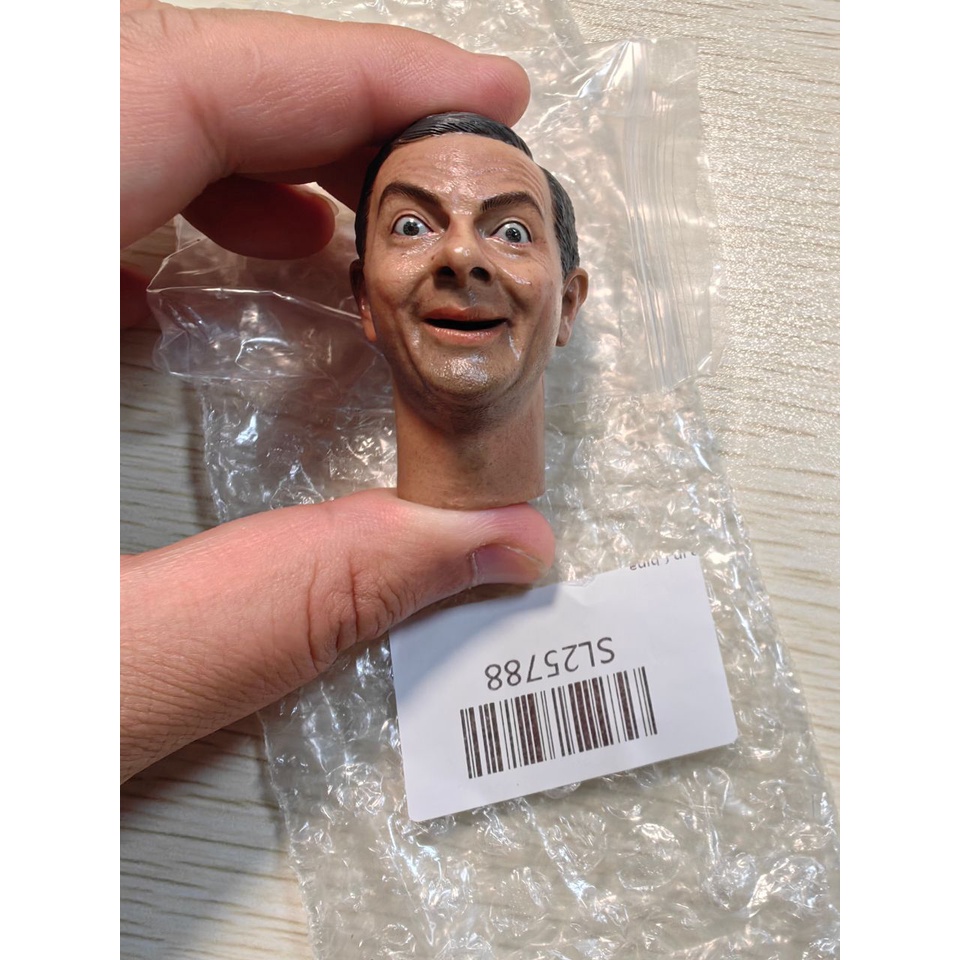 1/6 Scale head carved model Film characters Mr. Bean fits 12 inches ...