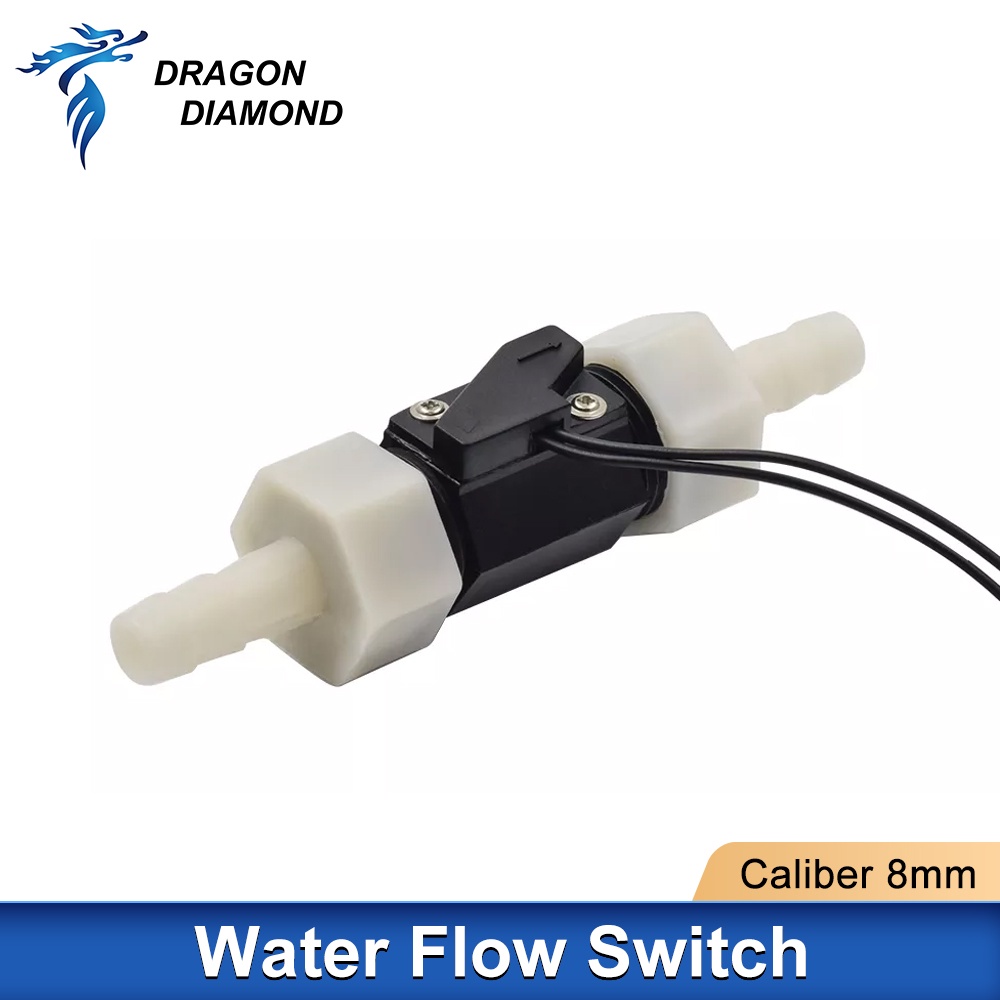 Drangon Diaond Water Flow Sensor Switch 8mm Nozzle G1/2" Pressure ...