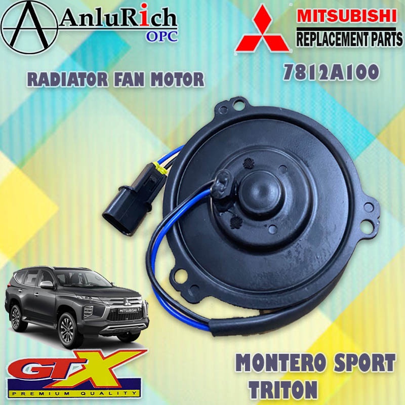 RADIATOR FAN MOTOR MITSUBISHI MONTERO SPORT/TRITON GTX PART NO ...