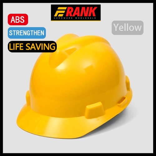 Construction Helmet life saving Safety Hard Hat Emergency Hardhat Head ...