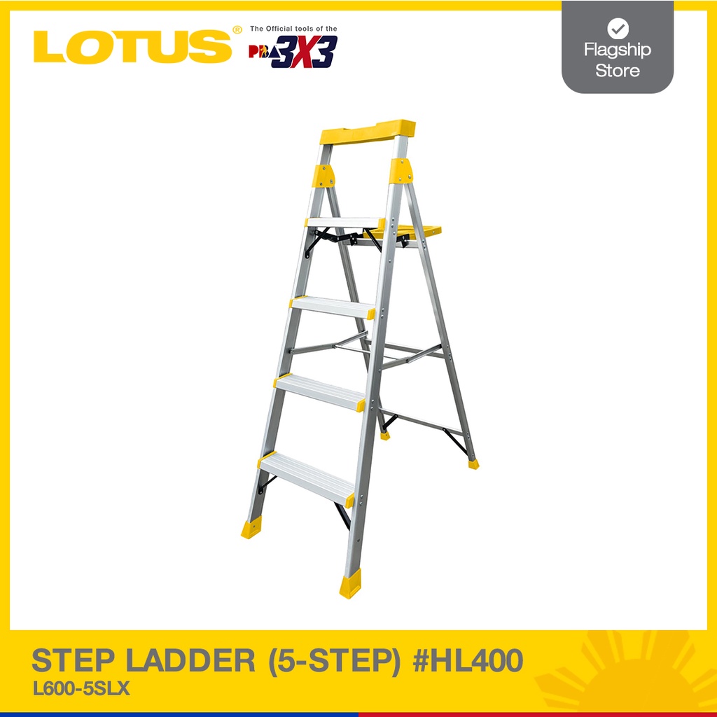 Lotus Step Ladder (5-STEP) | L600-5SLX - Safety Equipment | Shopee ...