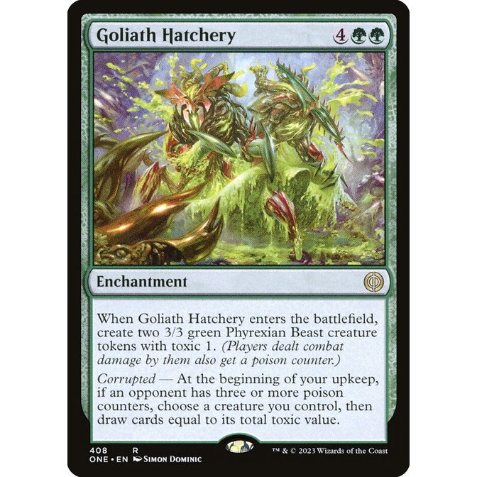 Goliath Hatchery - Phyrexia: All Will Be One (ONE) | Shopee Philippines