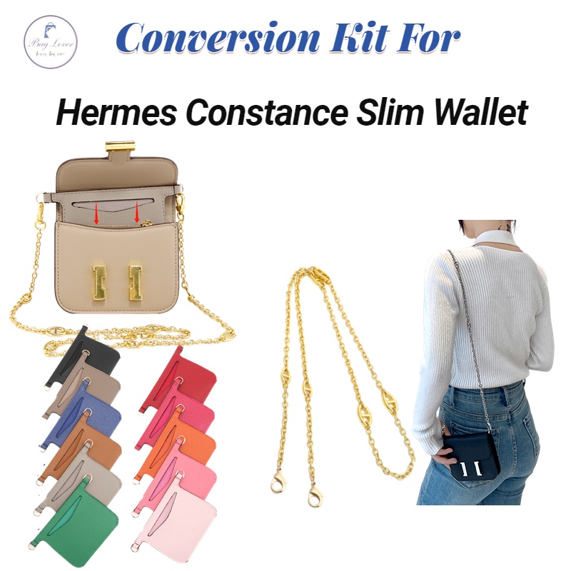 Bag Lover | Transparent / Leather Insert for Constance Slim wallet ...