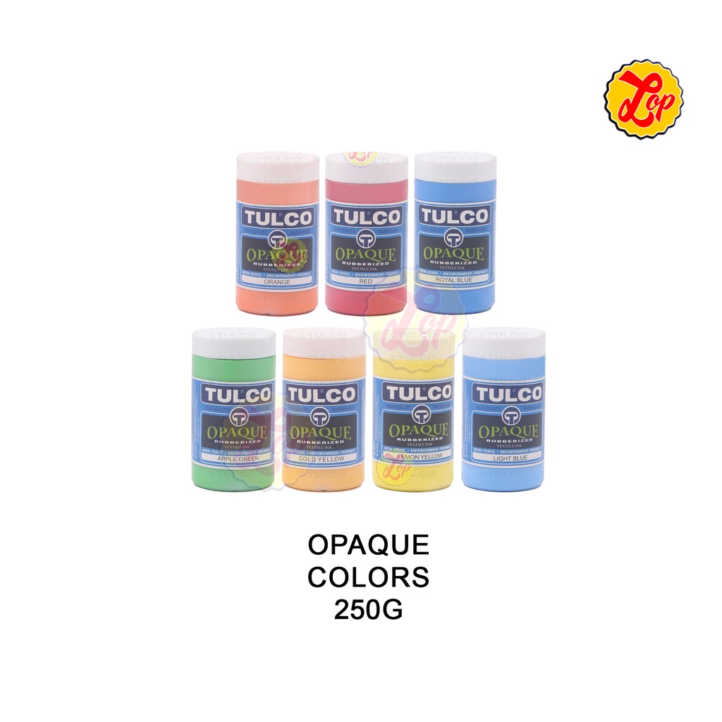 Waterbase Ink - Tulco Opaque Colors | Shopee Philippines