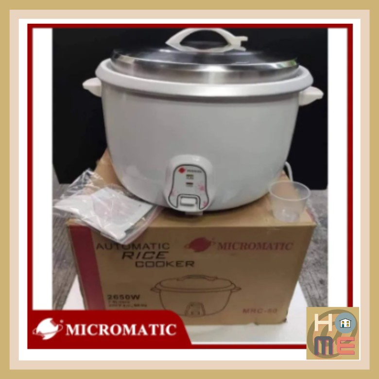 Micromatic MRC-50 7.8L 45cups Heavy Duty Rice Cooker/ Rice Cooker ...