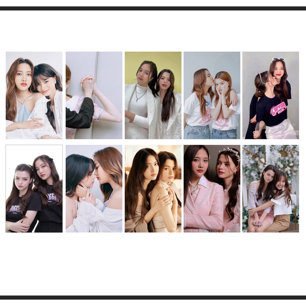 THAI GL Series Freen Becky Photocard Set (10 pcs) | Shopee Philippines