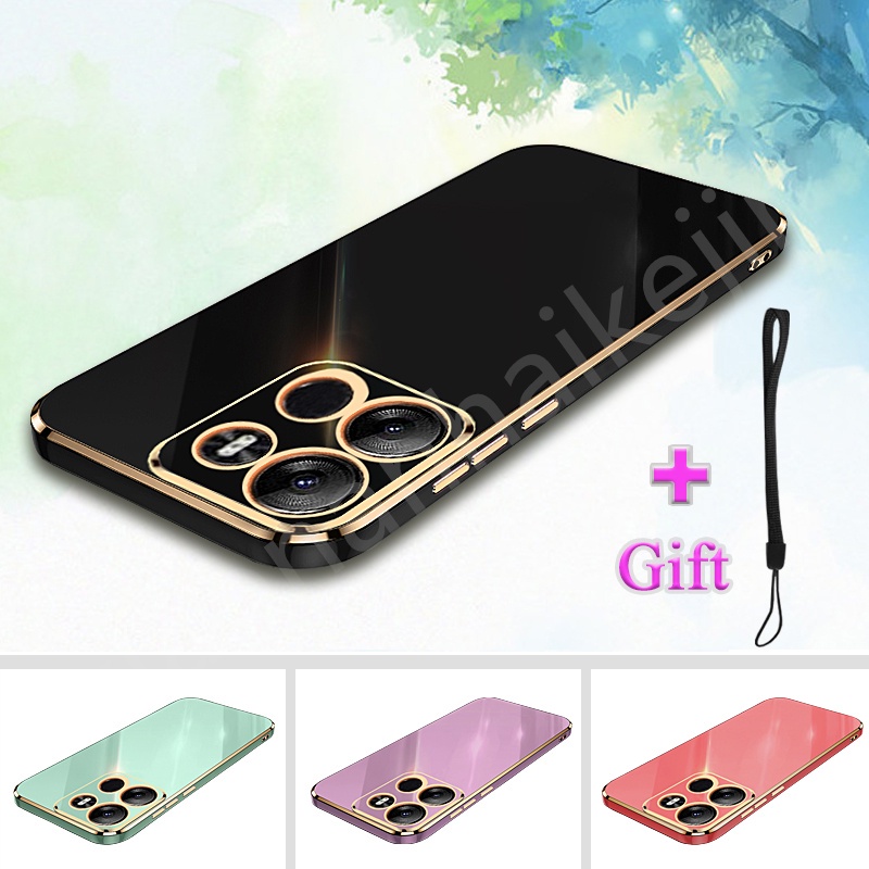 Traight Edge Electroplated Phone Case For Infinix Smart 7 X6515 Casing ...