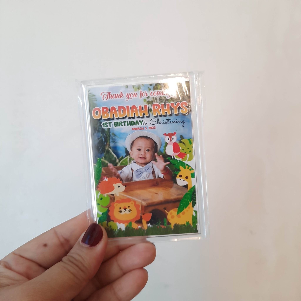 Customized Acrylic Ref Magnet Souvenir | Shopee Philippines