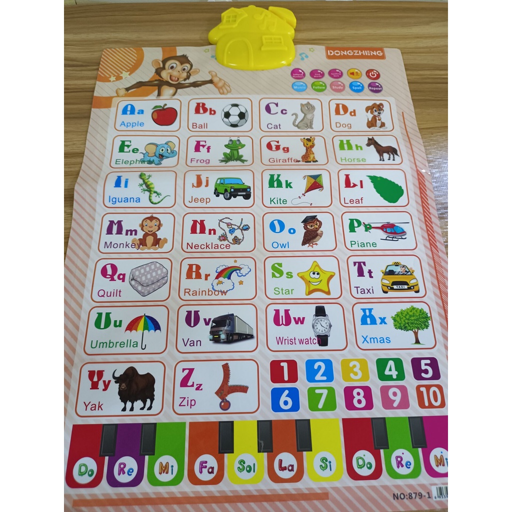 Smart Learning Sound Wall Chart for Kids Learning Chart Poster ...