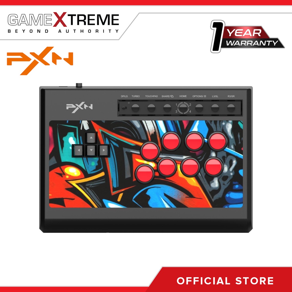 PXN X8 Arcade Fighting Stick for PC/PS4/Xbox One/Xbox Series S/Android/PS3/Switch [Black ...