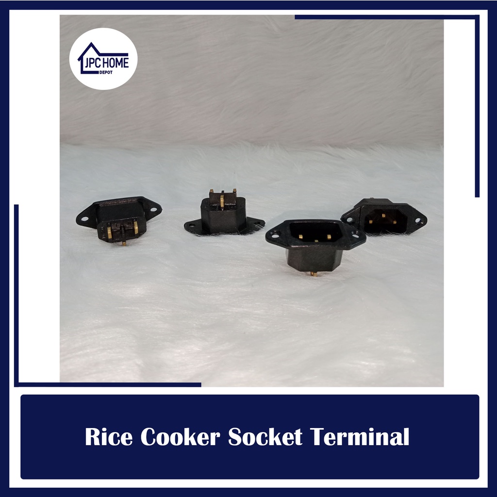 Rice Cooker Socket AC Terminal 3prong/terminal | Shopee Philippines