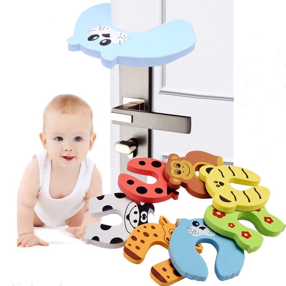 Baby Steps Door Stopper Safety Clip Gate Security Card Protector Baby ...