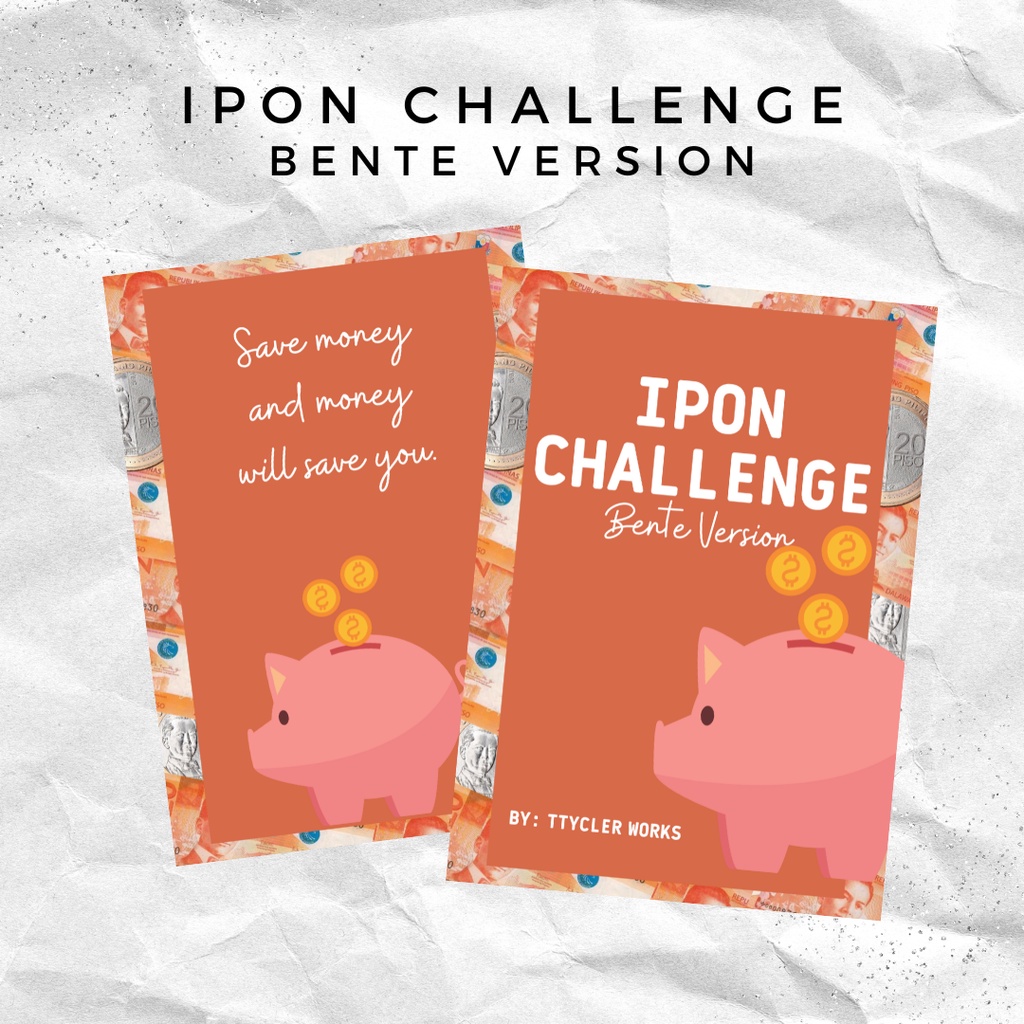 IPON CHALLENGE BENTE VERSION BOOKLET A5 SIZE | Shopee Philippines