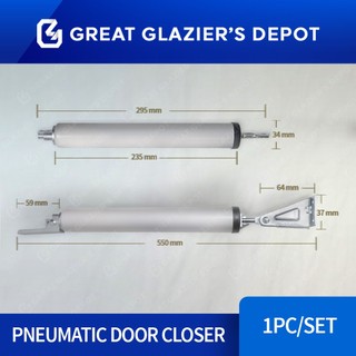 APEX Screen Door Closer Pneumatic for Screen Door Tube Hydraulic Swing ...
