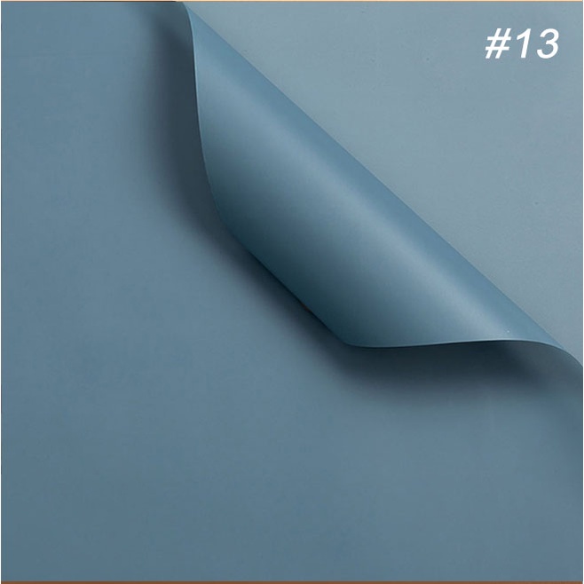 20pcs | SINGLE TONE Colored Waterproof Wrapping Paper Semi-permeable ...