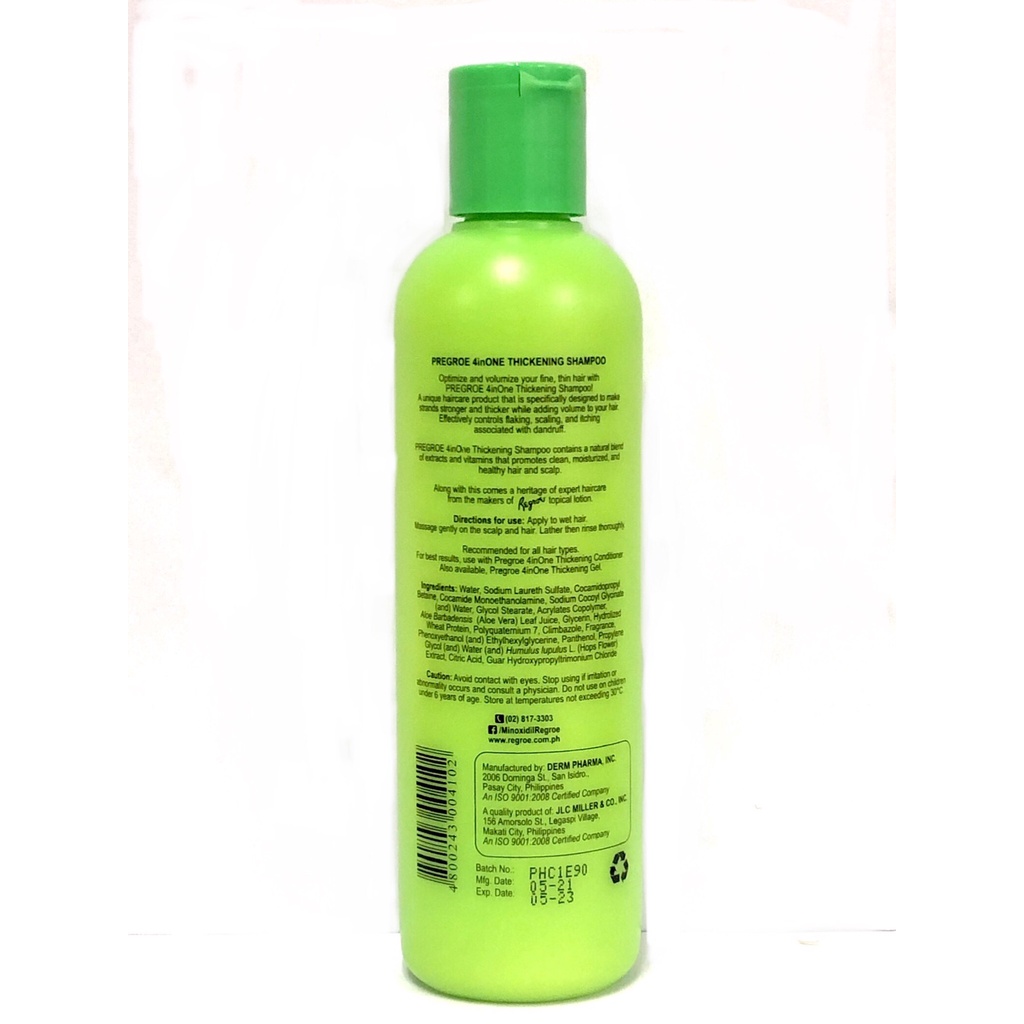 1 3 Pregroe Hair And Scalp Treatment Shampoo Shopee Philippines