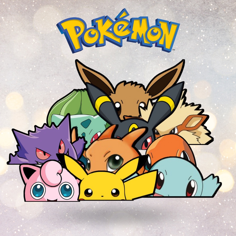 Pokemon Peeker Vinyl Sticker with freebies 3 inches Waterproof Pikachu ...