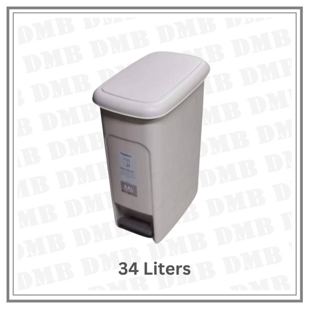 Megabox Neutralist Slim Step Bin 34 Liters (MG712) | Shopee Philippines