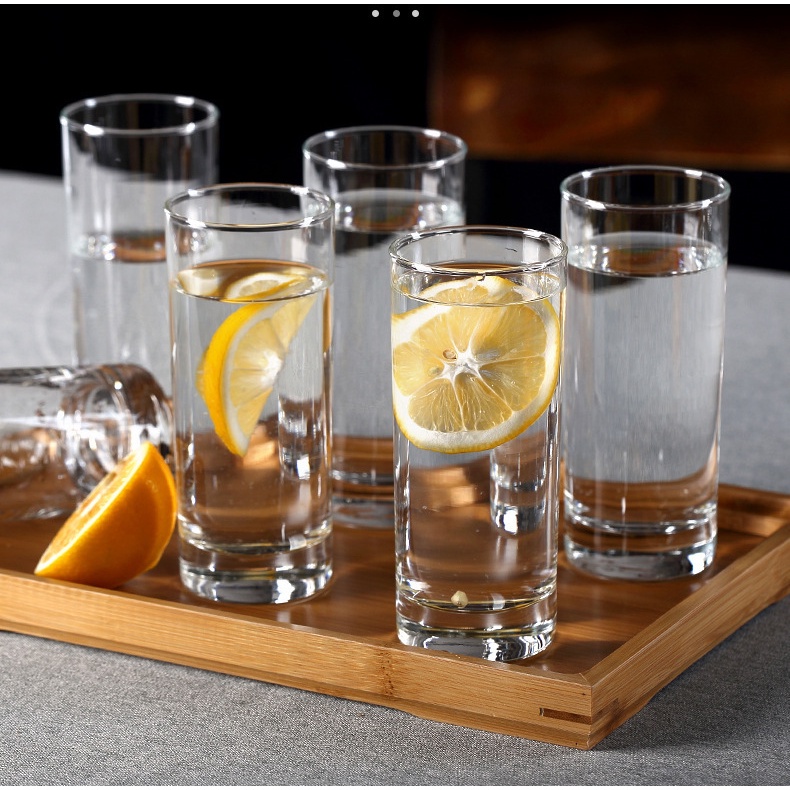 1pc./6pcs. ES1006 DELI Cocktail Glass Straight Glass Water Cup Colin ...