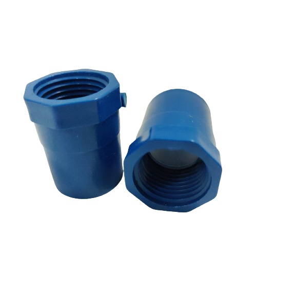 PVC Blue Fittings 1/2", 3/4" (Elbow, Tee, Coupling, Male Adaptor ...