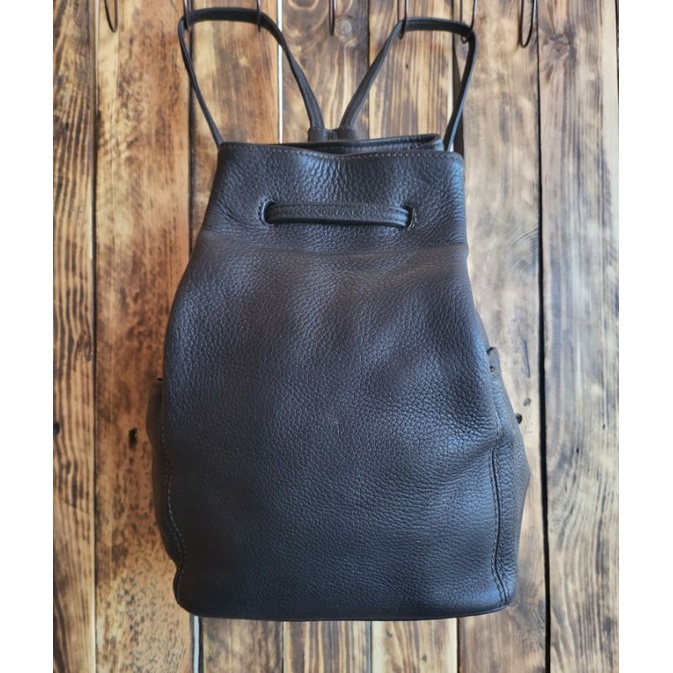 Preloved Coach 4922 Black Sonom Natural Full Grain Backpack | Shopee ...