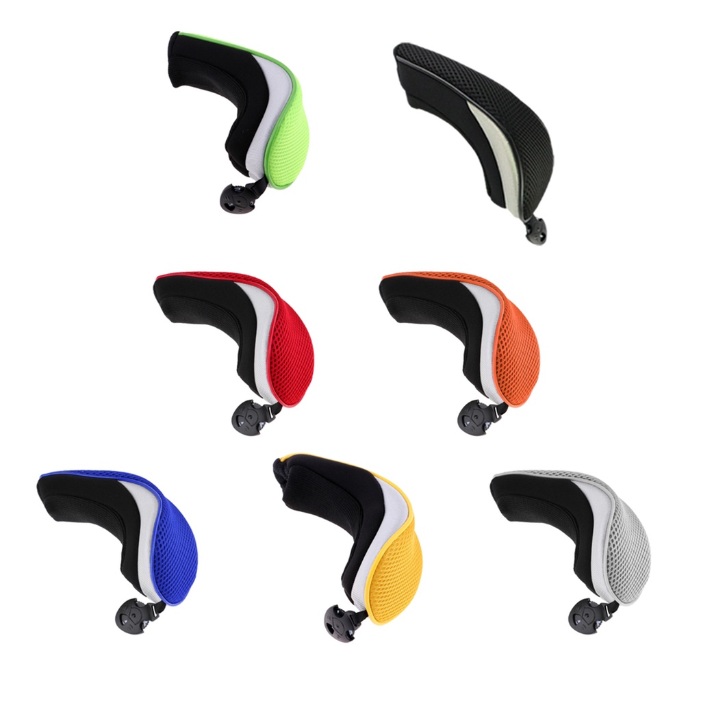 READY STOCK Golf Hybrid UT Club Head Cover Headcover with Number Tag ...
