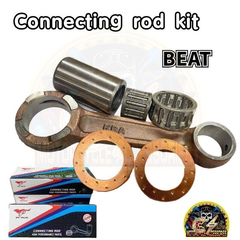 CS MOTORCYCLE CONNECTING ROD KIT xrm/lifan110/hd3/beat/rs100/rouser 135 ...