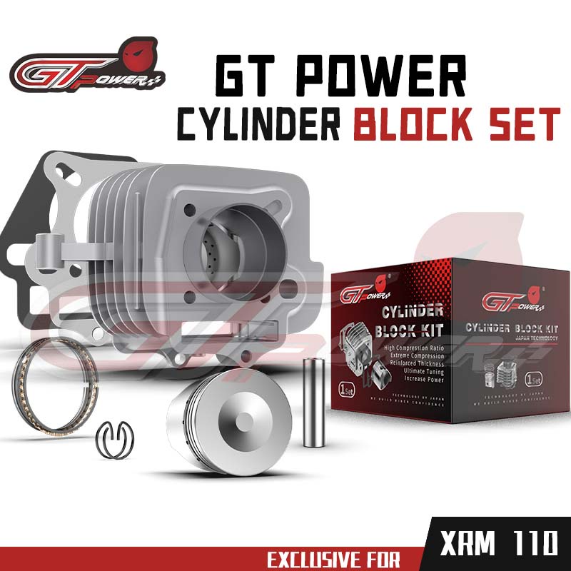 GT Power Cylinder Block Set For XRM110 STD Φ50MM Φ53MM Φ54MM Φ56MM Made ...