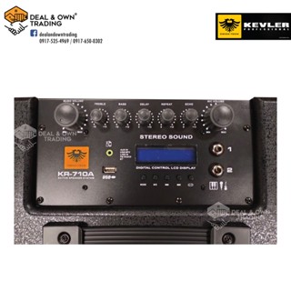 2023 Kevler KR-710A 10" 500W 1 Active 1 Passive Karaoke Speaker/Kevler KR-510A 3 way (prev model ...